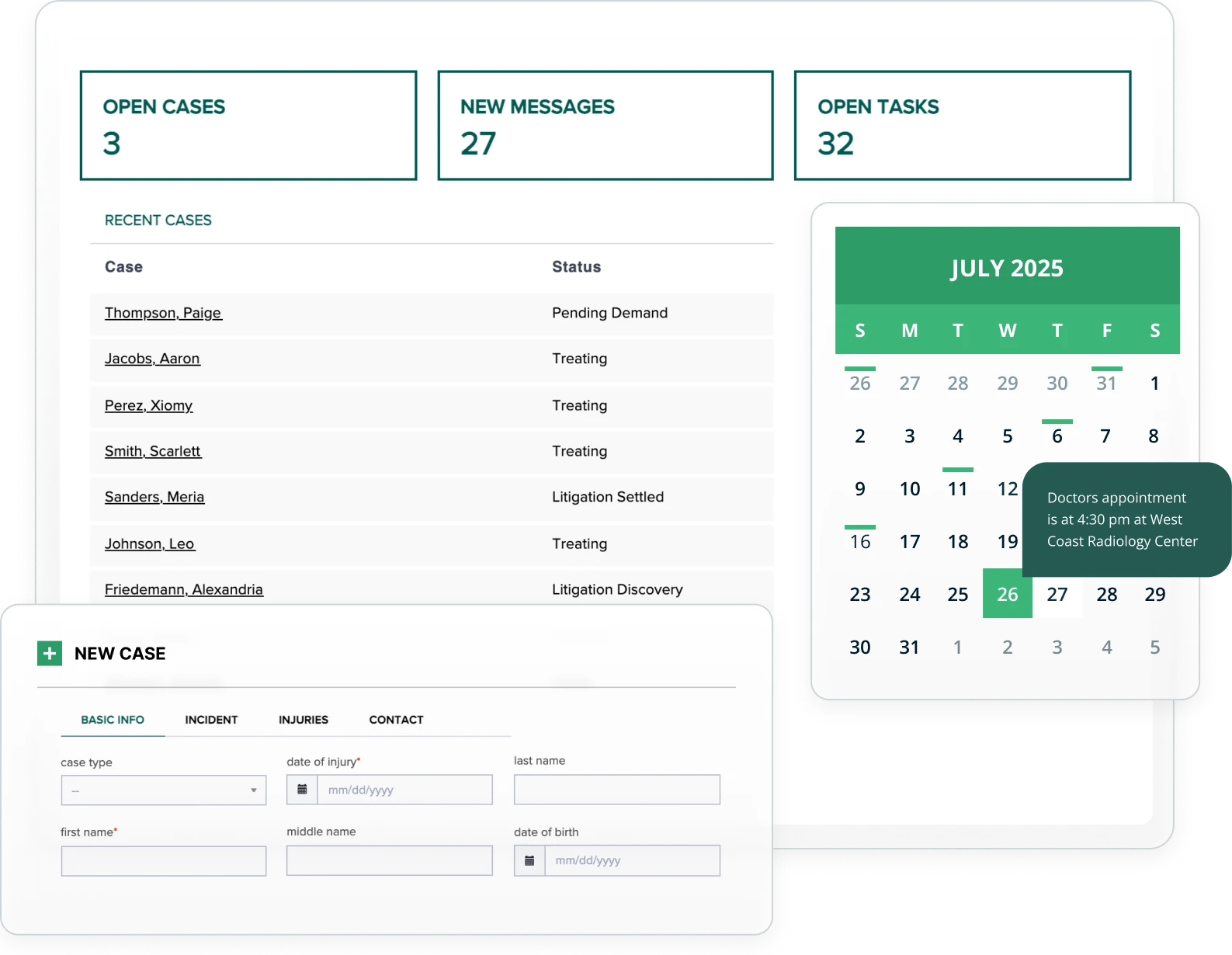 Personal Injury Case Management & Reporting Software | 8am
