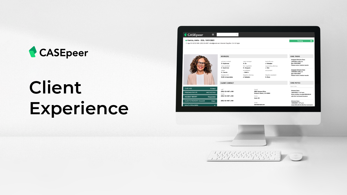CASEpeer | Feature - Client Experience