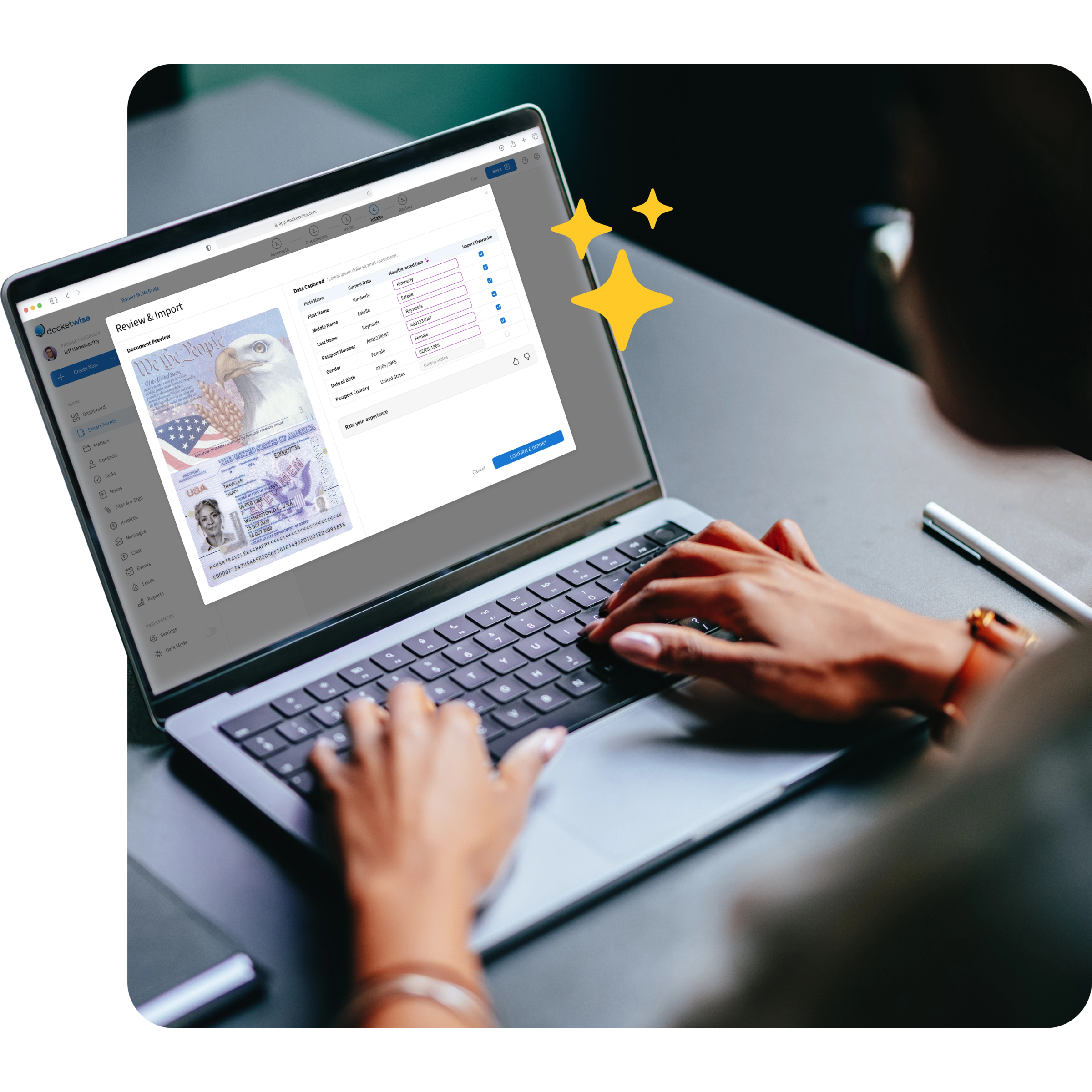 AI Legal Document Data Extraction for Immigration Lawyers