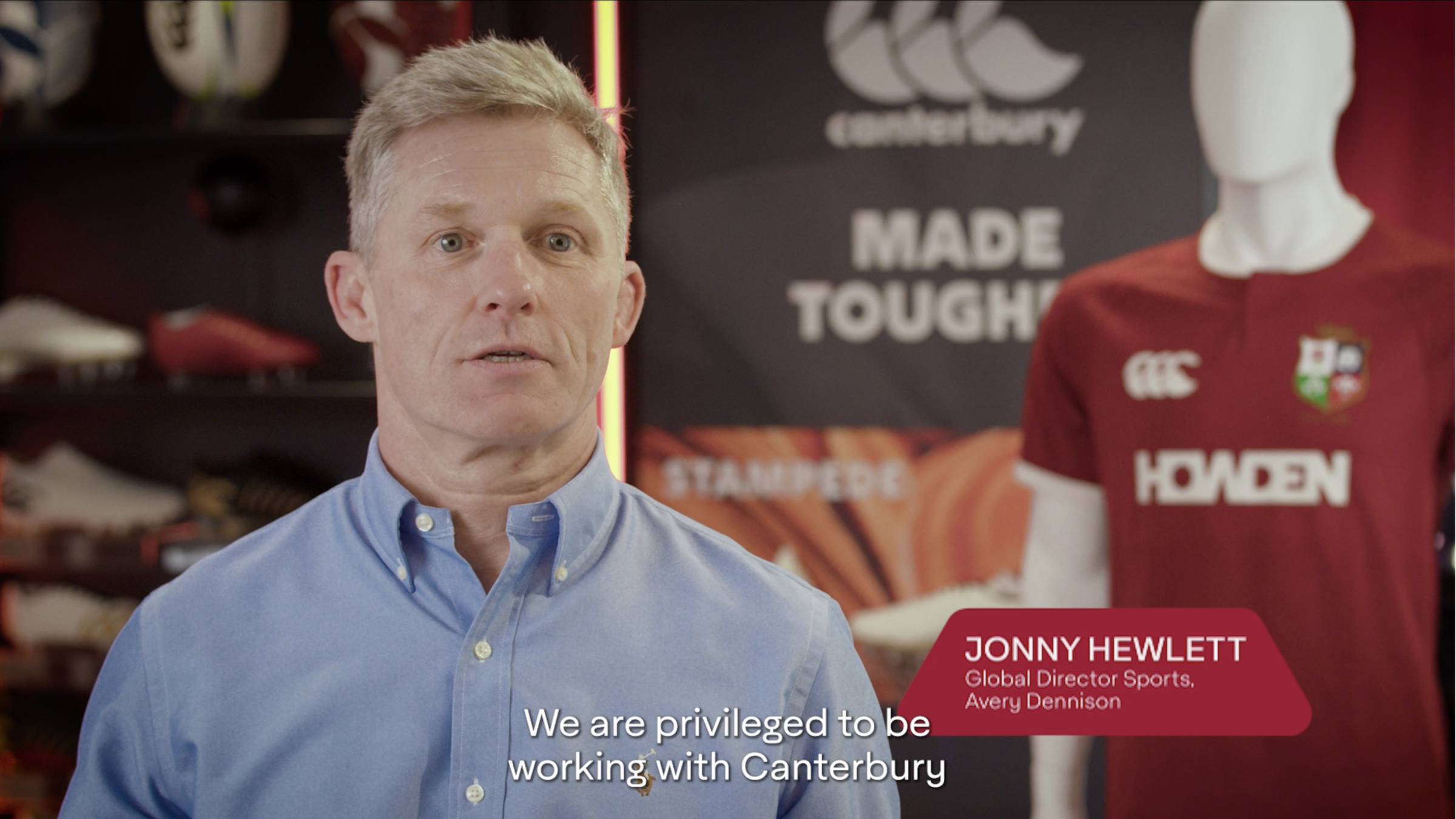 British & Irish Lions Jersey | Avery Dennison