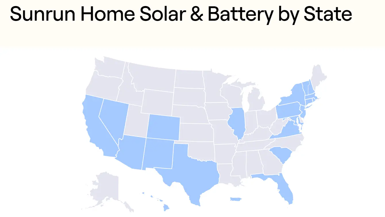 Sunrun Home Solar & Battery States | Solar Installation Company | Sunrun